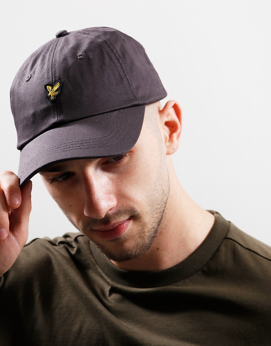 Lyle & Scott Baseball Cap Gunmetal - Terraces Menswear