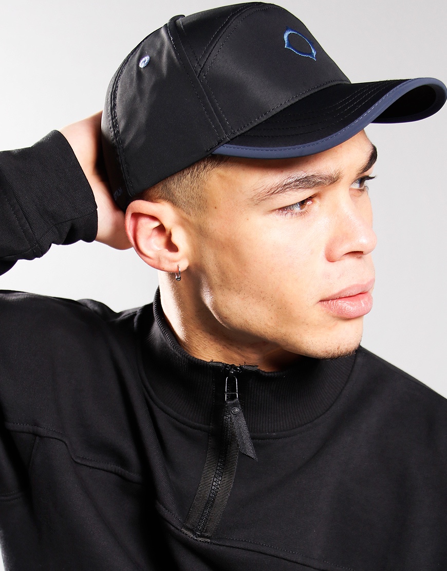 MA.Strum Embroidered ID Cap Black - Terraces Menswear