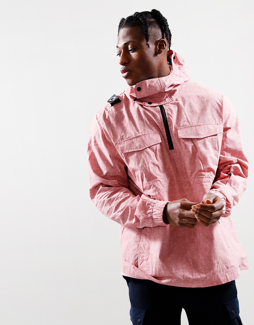 MA.Strum Tie Dye Smock Mud Pink - Terraces Menswear