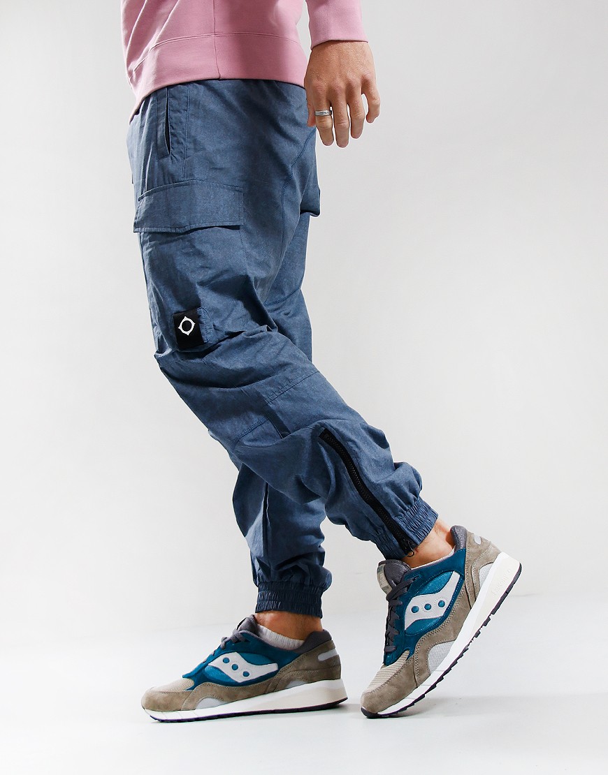 MA.Strum Tie Dye Cargo Pant Ink - Terraces Menswear