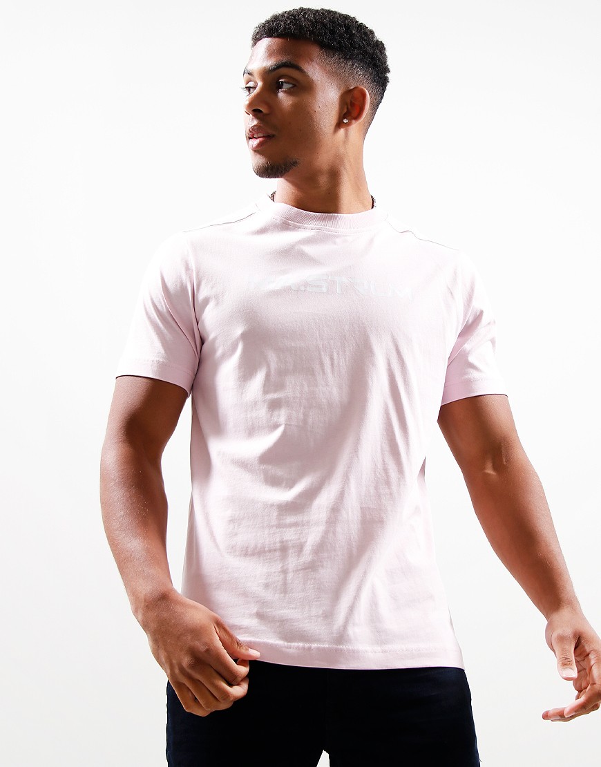 MA.Strum Chest Print T-shirt Ultraviolet - Terraces Menswear