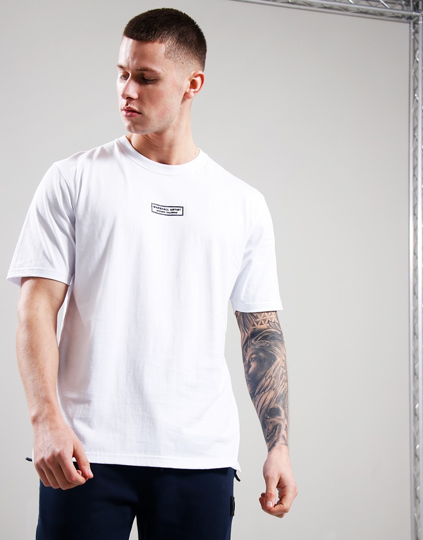 Marshall Artist Injection T-Shirt White - Terraces Menswear