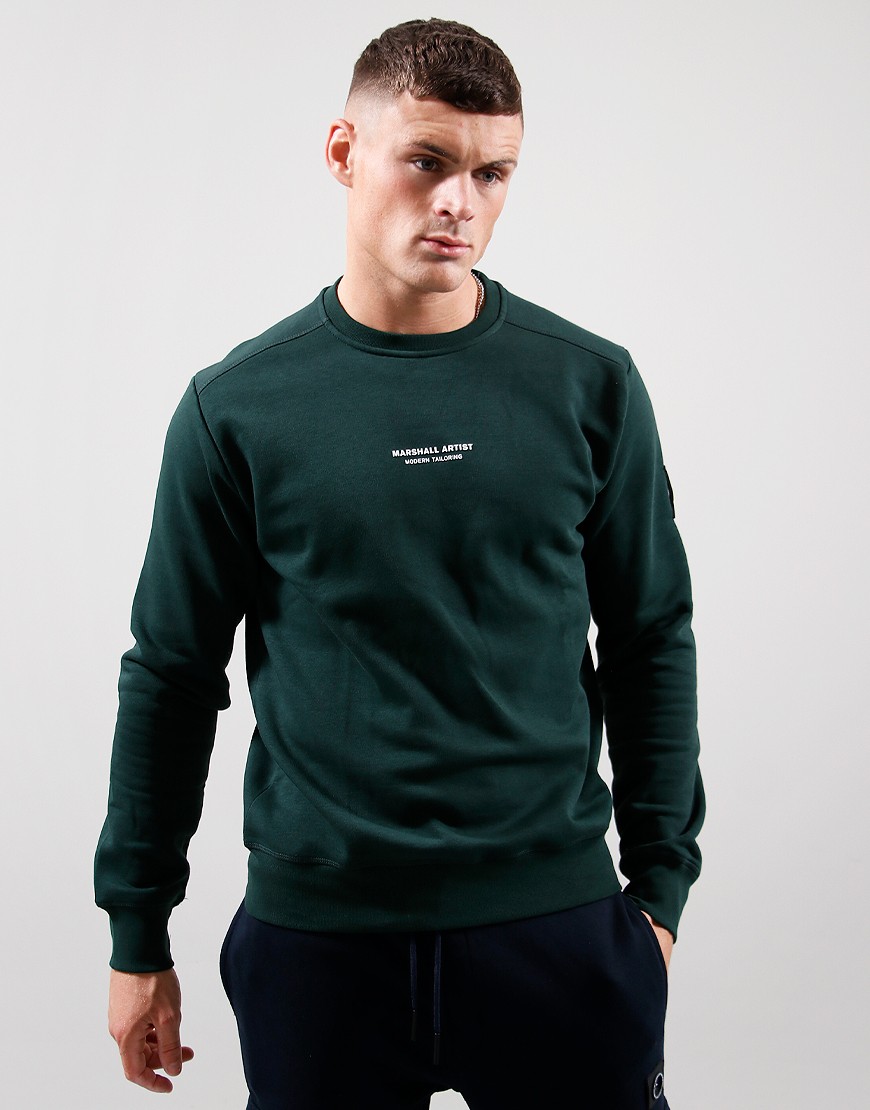Marshall Artist Siren Crew Sweat Forest - Terraces Menswear