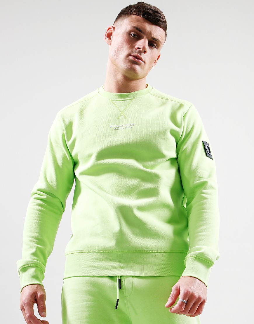 Marshall Artist Siren Crew Spirit Green - Terraces Menswear