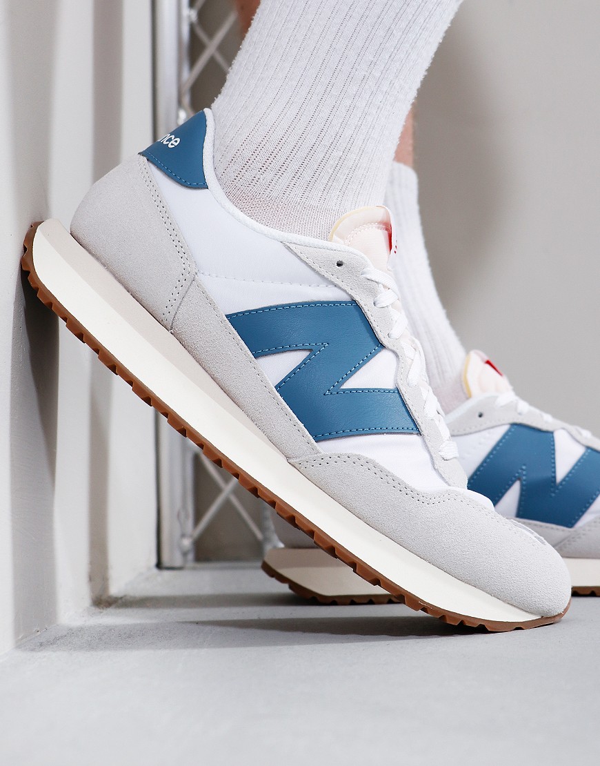 New Balance 237 Trainers Nimbus Cloud/White - Terraces Menswear
