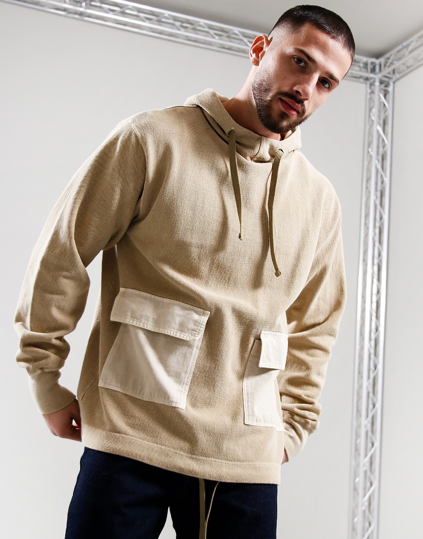 Nigel Cabourn US Navy Smock Ivory - Terraces Menswear