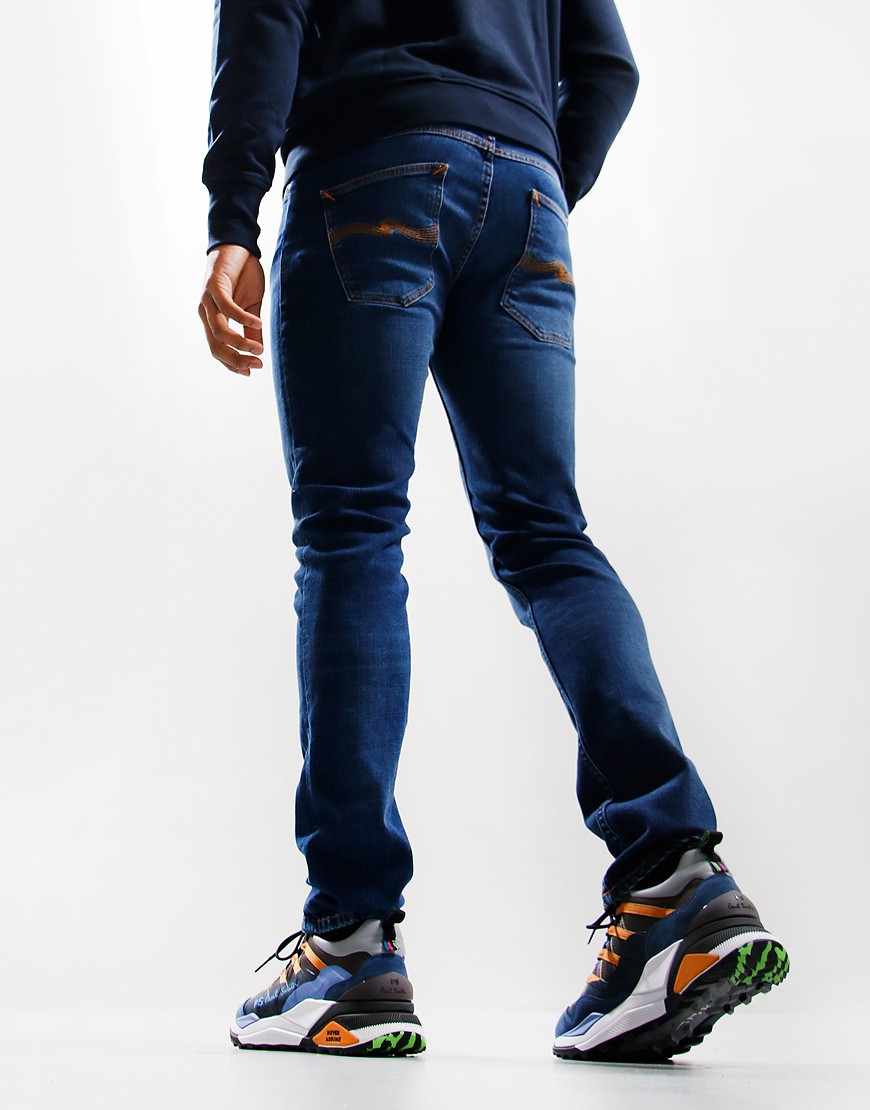 Nudie Jeans Co. Grim Tim Jeans Indigo Myth - Terraces Menswear