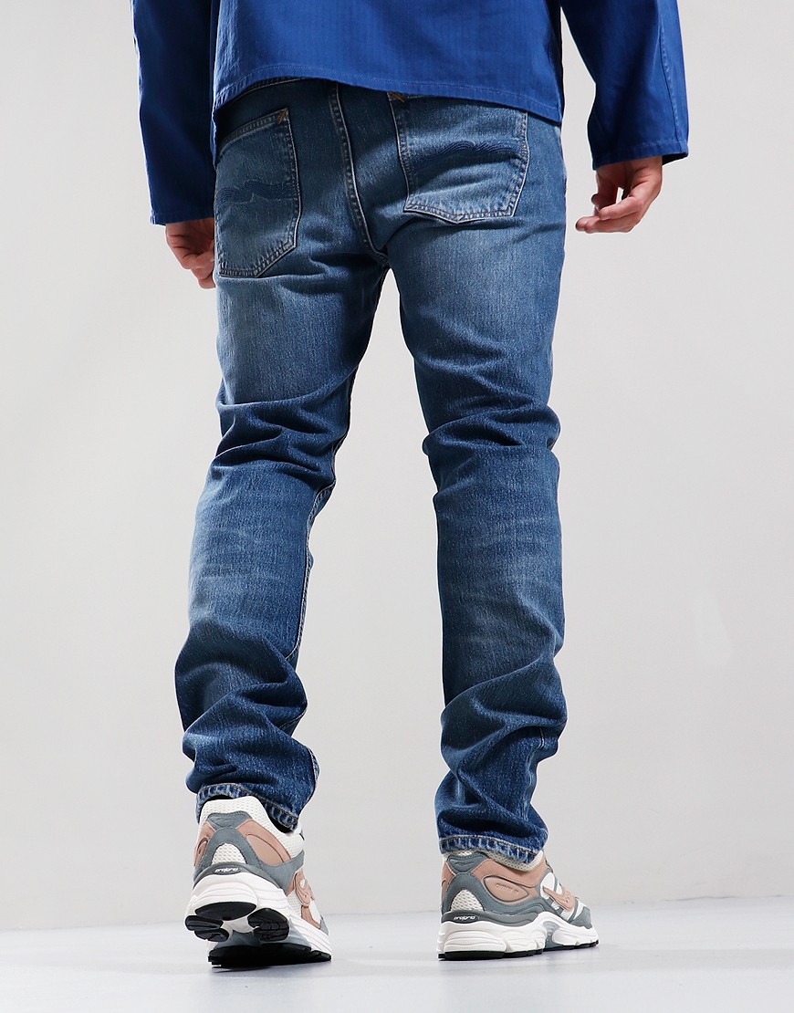 Nudie Jeans Co. Lean Dean Jeans Blue Delusion - Terraces Menswear