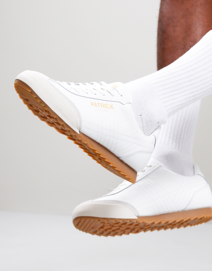 Patrick Villan Trainers White - Terraces Menswear