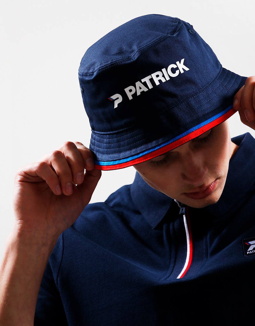 Patrick Fabien Bucket Hat Navy - Terraces Menswear