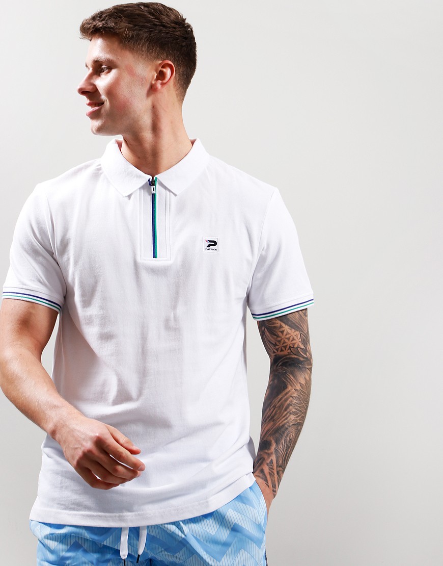 Patrick Papin Polo Shirt White - Terraces Menswear