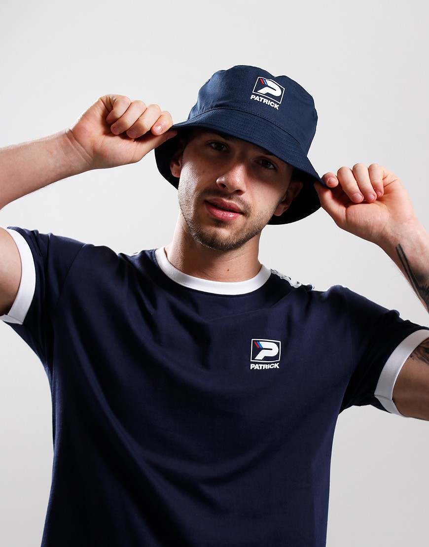 Patrick Ray Bucket Hat Navy - Terraces Menswear