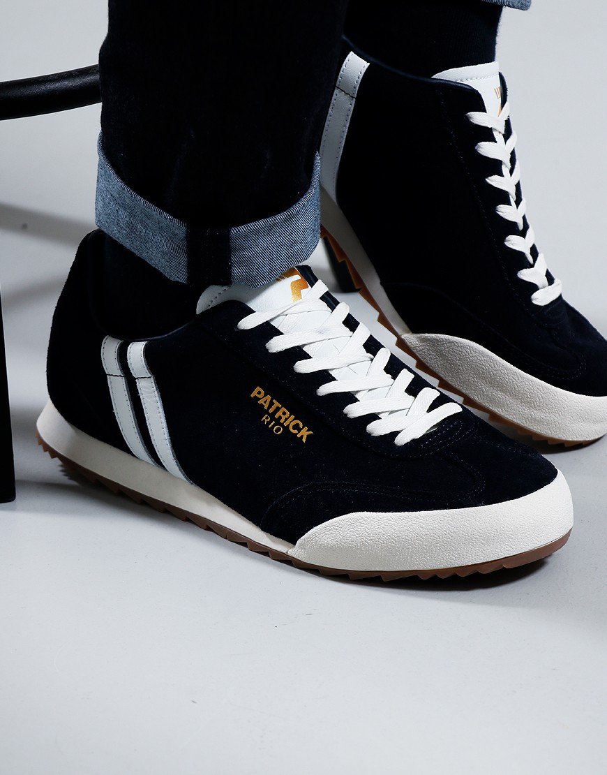Patrick Rio Trainer Navy - Terraces Menswear