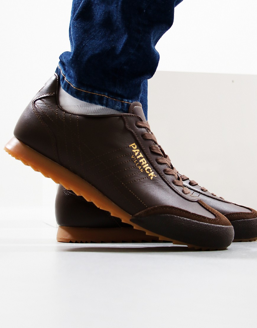 Patrick Villan Trainers Brown - Terraces Menswear