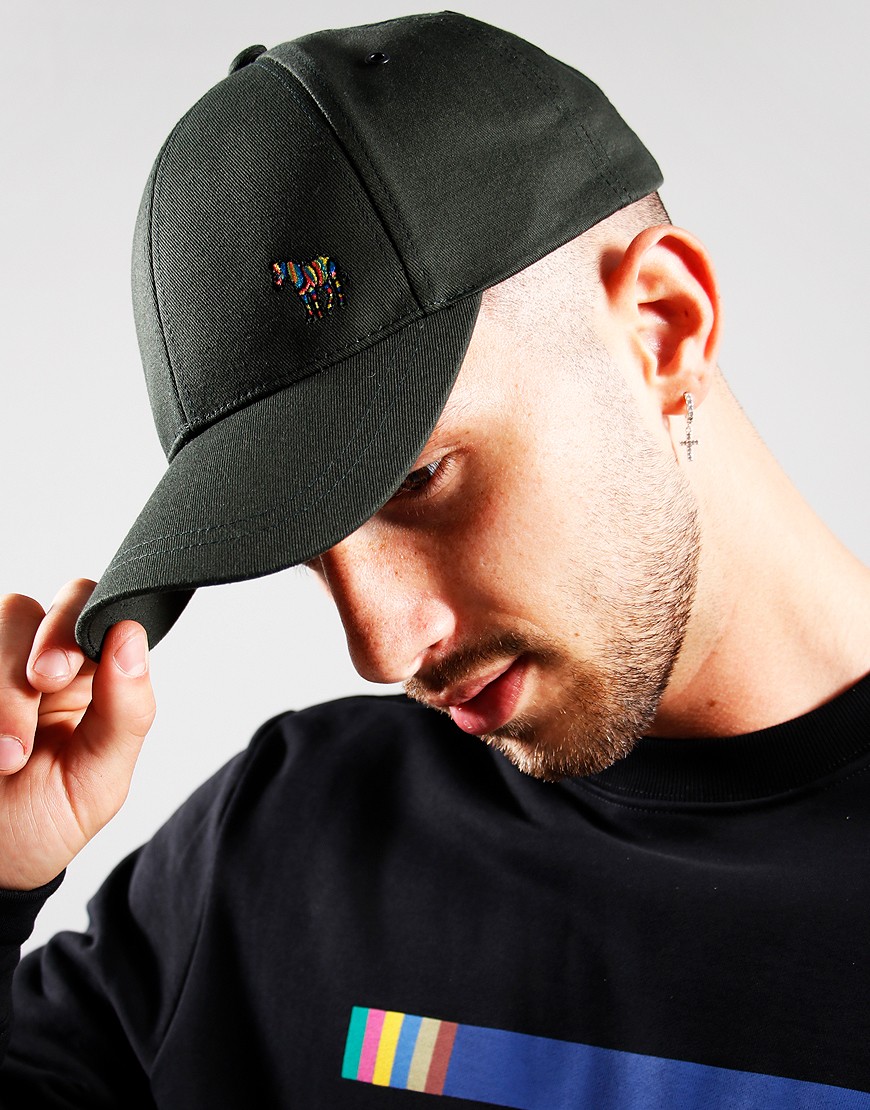 Paul Smith Zebra Cap 39 Very Dark Green - Terraces Menswear