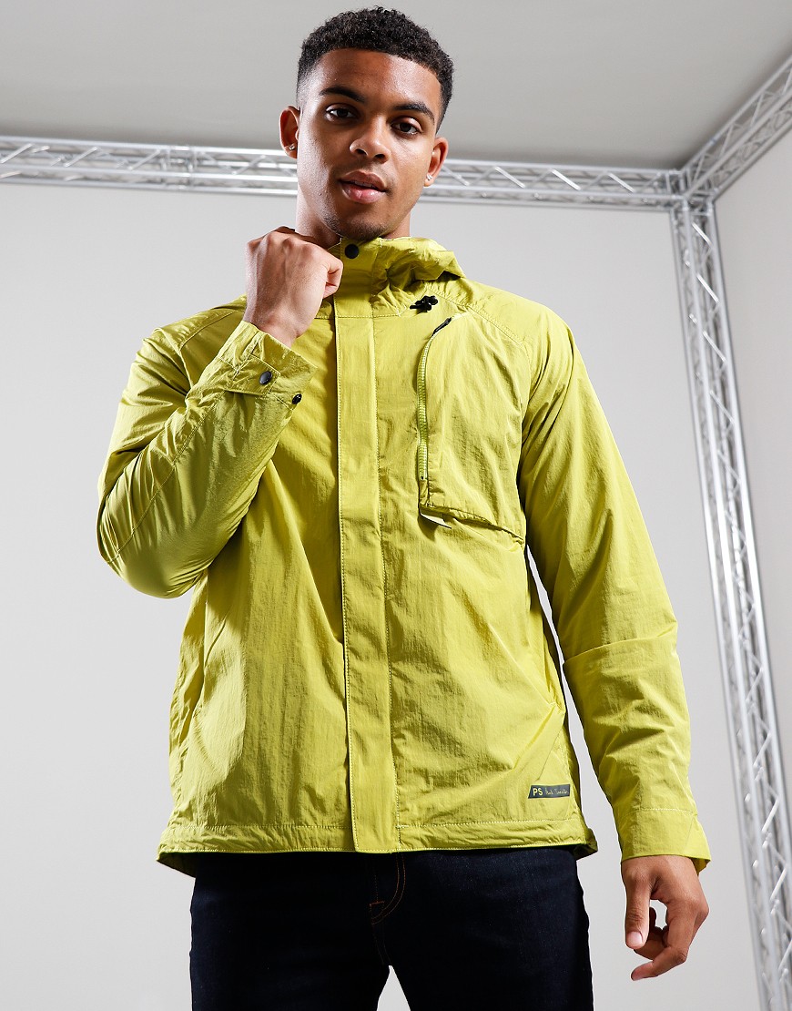 Paul Smith Hooded Jacket Yellow - Terraces Menswear