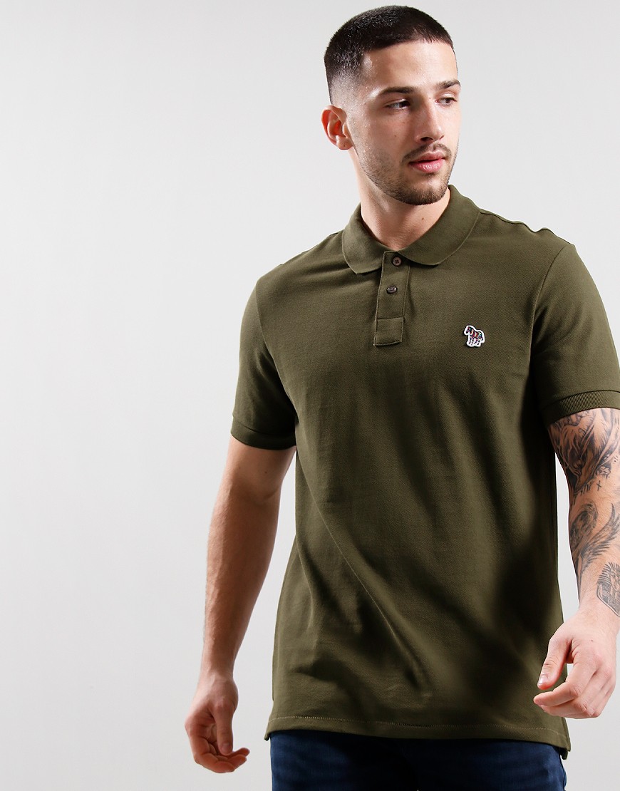 Paul Smith Regular Fit Polo Shirt 36C Green - Terraces Menswear