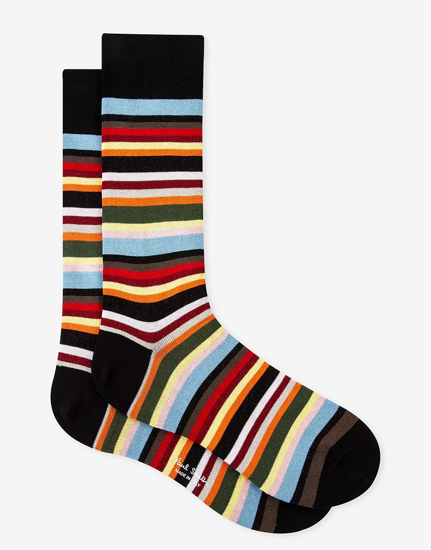 Paul Smith Sock New Signature Socks 92 Multi - Terraces Menswear