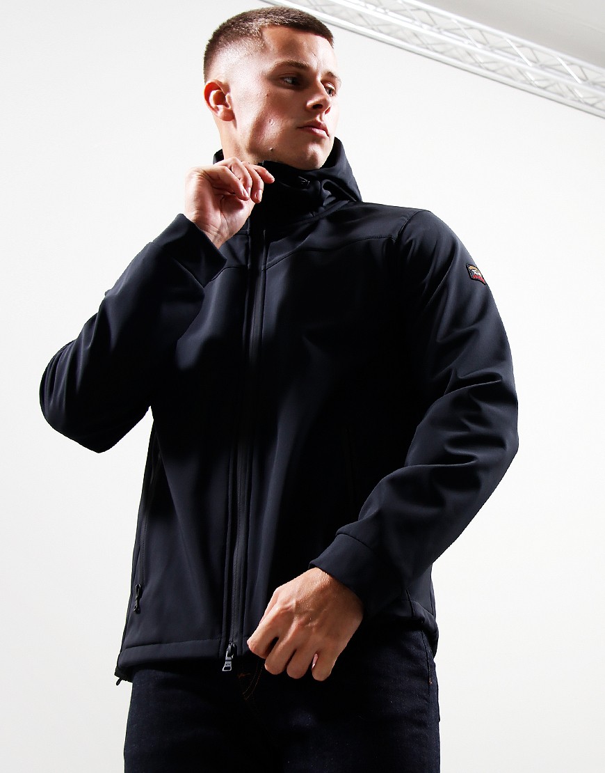 Paul & Shark Re-Shark Shell Jacket Black - Terraces Menswear