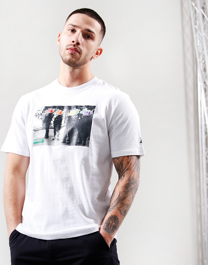 Peaceful Hooligan UCOPH2 T-Shirt White - Terraces Menswear