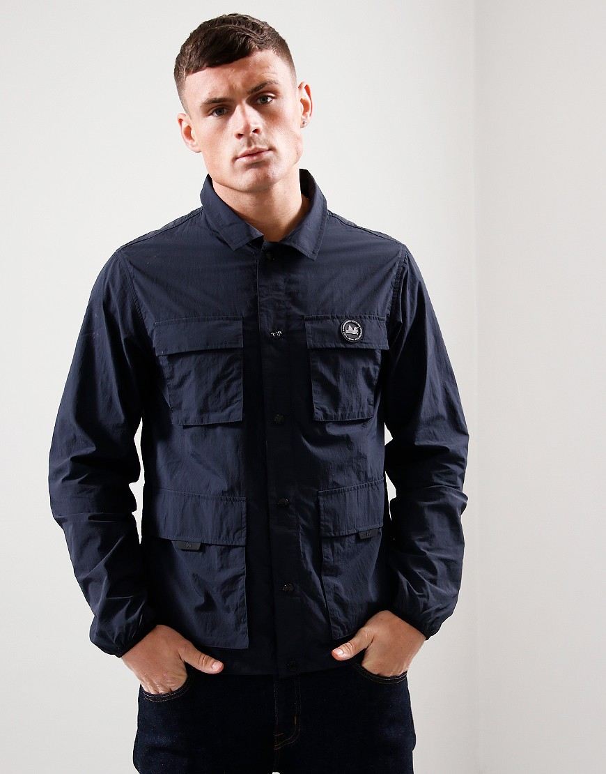 Peaceful Hooligan Waldon Jacket Navy - Terraces Menswear