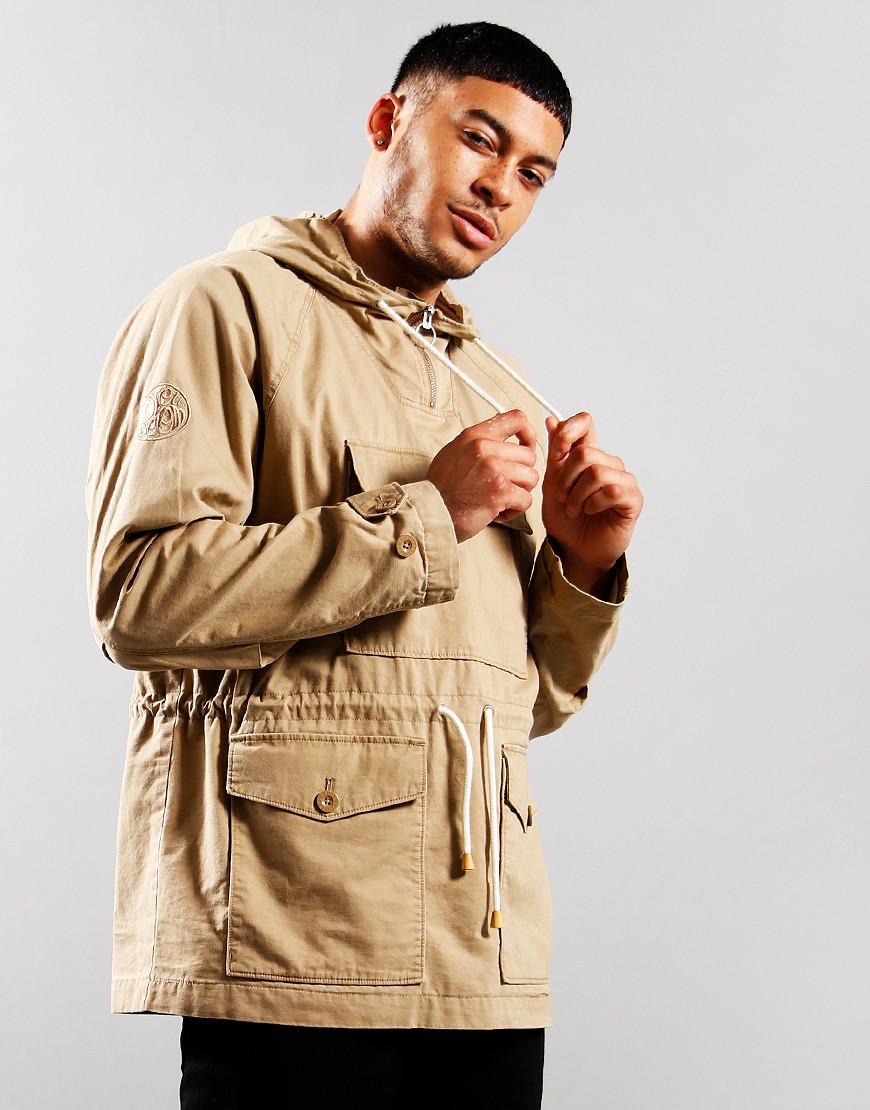 Pretty Green Freeman Smock Sand - Terraces Menswear