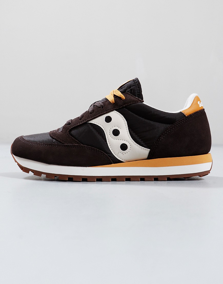 Saucony Jazz OG Trainers Brown Cream