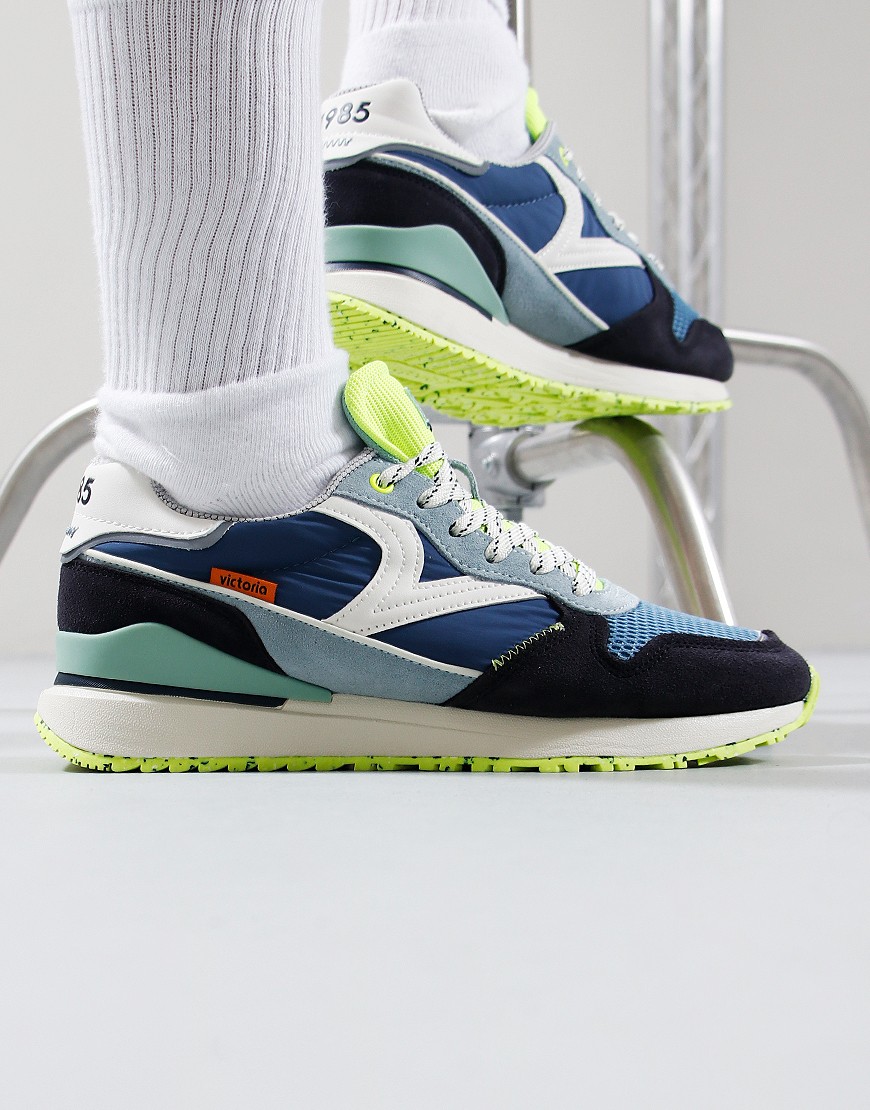 Victoria Leggera Neon Trainers Marino - Terraces Menswear