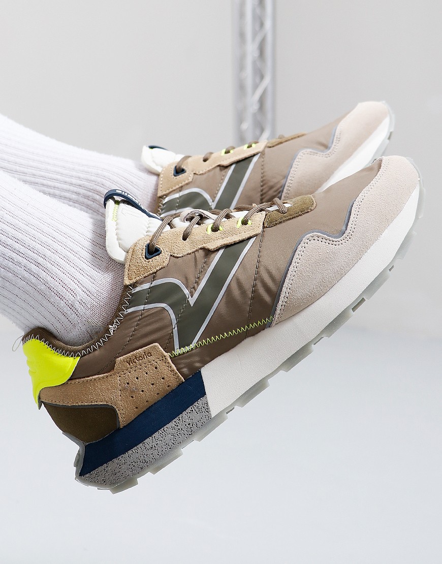 Victoria Wing Neon Trainers Verde - Terraces Menswear