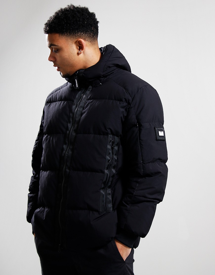 Weekend Offender Amsterdam Jacket Black - Terraces Menswear