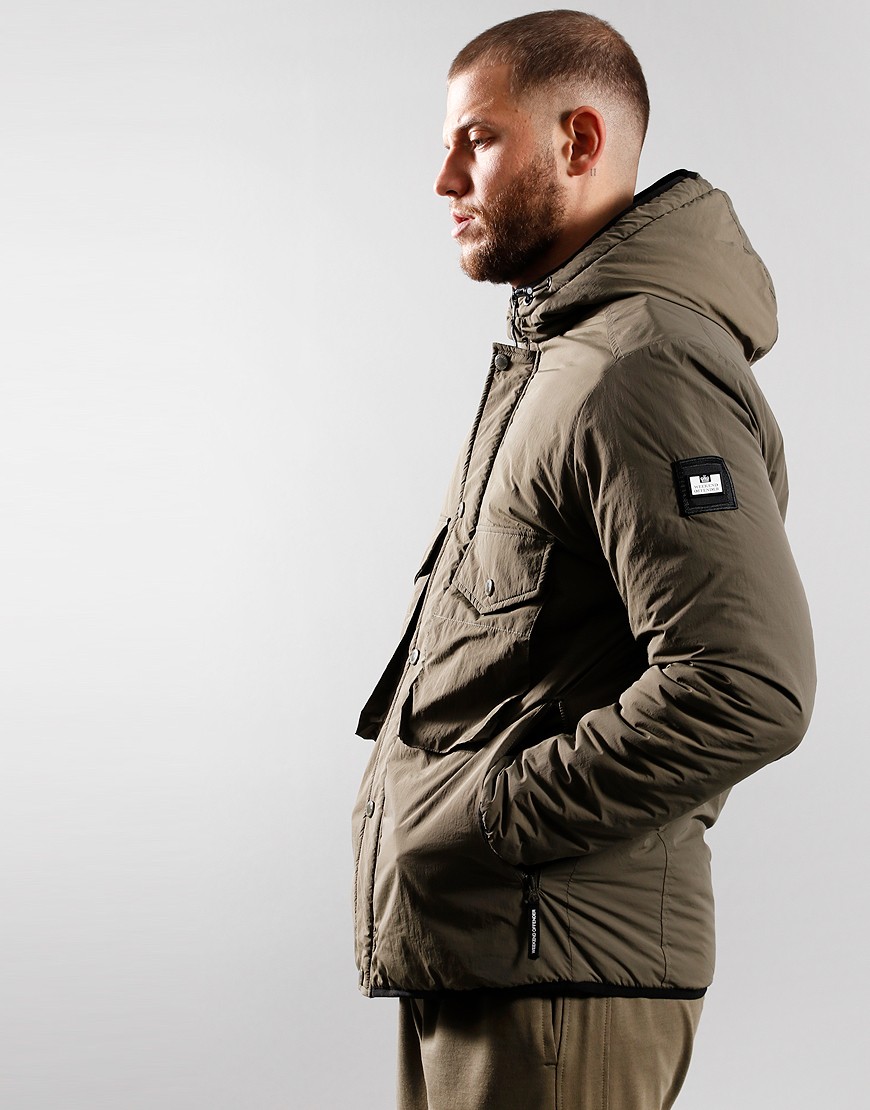 Weekend Offender Brunswick Jacket Dark Khaki - Terraces Menswear