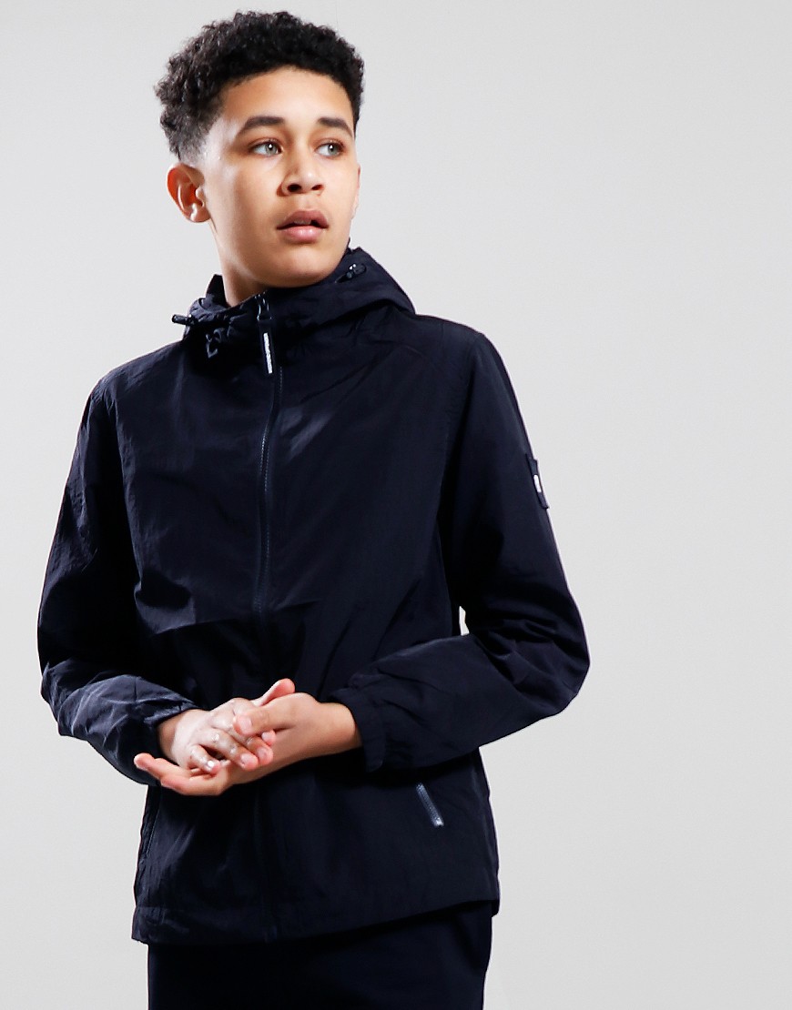 Weekend Offender Kids Klondike Jacket Navy - Terraces Menswear