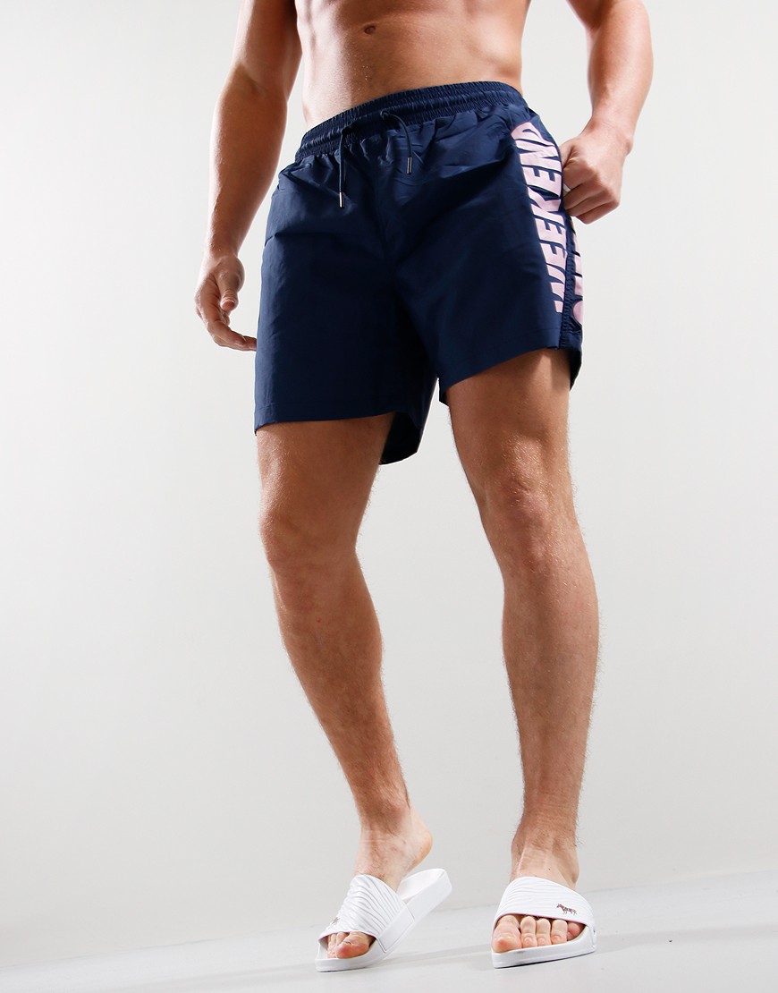 Weekend Offender Laguna Short Navy - Terraces Menswear