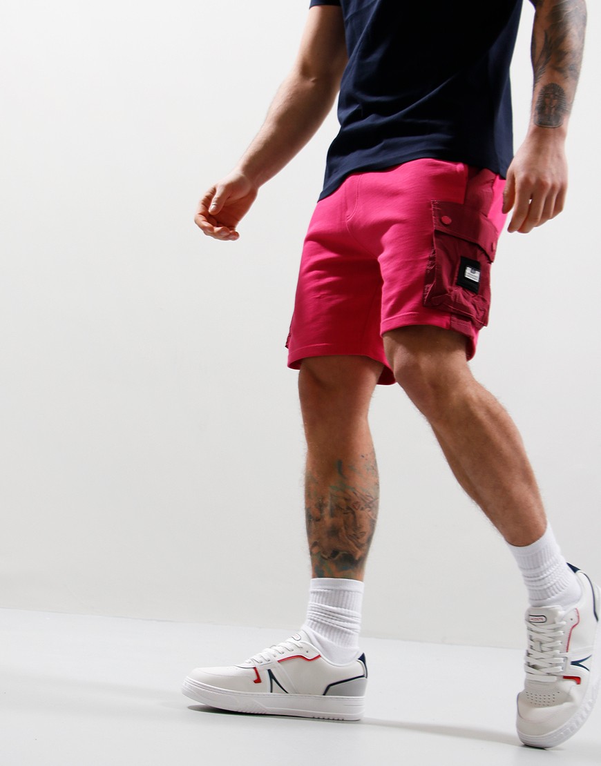 Weekend Offender Pink Sands Shorts Magenta - Terraces Menswear