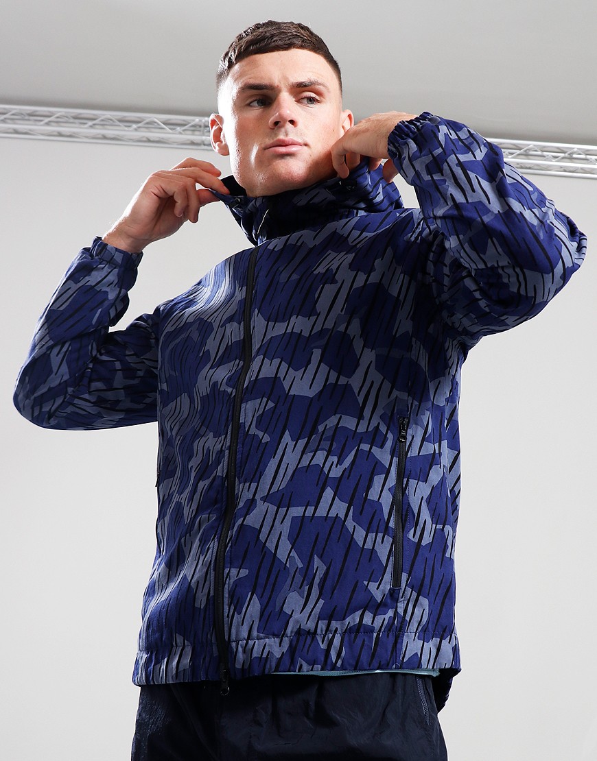 Weekend Offender Technician Camo Jacket Bright Navy Rain Camo ...