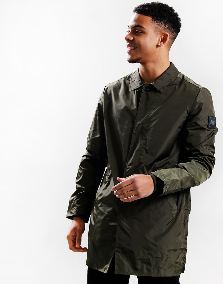Weekend Offender Tucson Mac Jacket Dark Green - Terraces Menswear