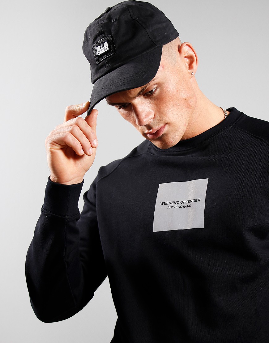 Weekend Offender Valetta Cap Black - Terraces Menswear
